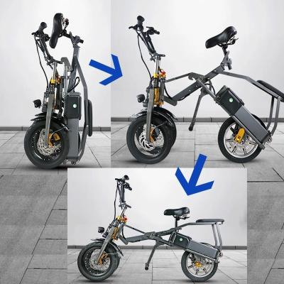 China 48v Three Wheel Electric Scooter For Adults ROHS With 350W Motor for sale