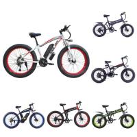 China SMLRO S11 Fat Tire Folding Electric Bike , 30-50km/H 1000 Watt E Bike for sale