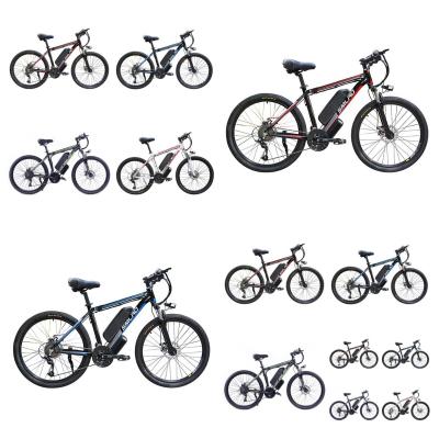 China 1000 Watt 26 Inch Electric Mountain Bike Brushlessgeared 13AH for sale