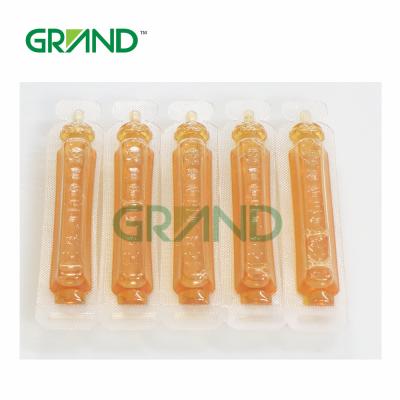 China 10ml automatic plastic ampoule pharmaceutical oral liquid filling sealing machine for sale