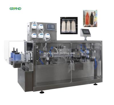 China GGS 118P5 Single dose plastic ampoule liquid filling and sealing machine for sale