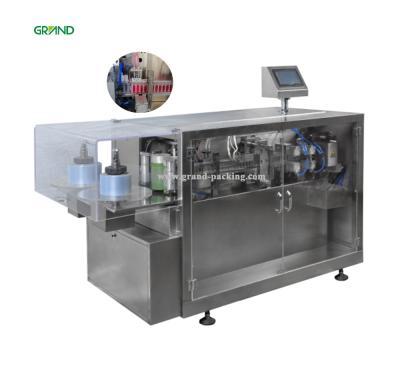 China GGS 118 P2 Plastic ampoule filling sealing machine for olive oil packaging for sale