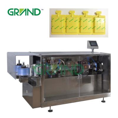 China GGS-118 horizontal plastic ampoule/vial/bottle form fill seal machine for liquid oil for sale