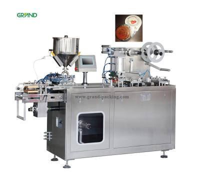 China Liquid Filling Blister Pack Sealing Machine 10-35 Times/Min Weight 820 Kg for sale