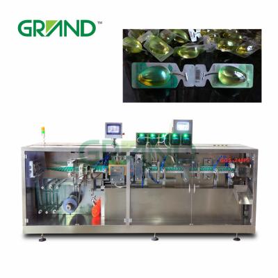 China 10ml 14ml plastic ampoule monodose olive oil capsule filling sealing machine for sale