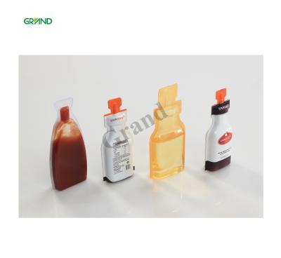 China Stand Up Pouch Plastic Ampoule Filling Machine , Plastic Ampoule Packaging Machine for sale