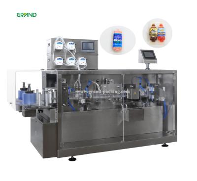 China 30ml Plastic Ampoule Filling And Sealing Machine Small Volume GGS 118P5 for sale