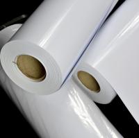 China Monomeric 2PE Liner Digital Printing Self Adhesive Vinyl Glossy Surface for sale