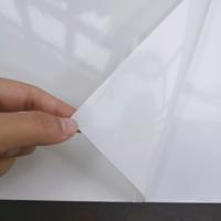 China Blank Printable Static Cling Film Material For Window Glass for sale