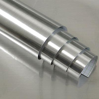 China Decoration Printable Adhesive Chrome Metallic Vinyl Roll Car Wrap for sale