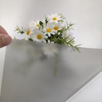 China Grey Decorative Interior Frosted Window Film Glass PVC Waterproof for sale
