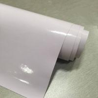 China PVC water-based Aqueous inkjet waterproof printable vinyl roll for sale