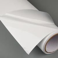 China 80 Mic Satin Printable Transparent Film Over Laminating Protective Monomeric Vinyl for sale