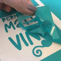 China PVC Matte Sign Making Vinyl Roll 80mic Thickness Permanent Self Adhesive for sale