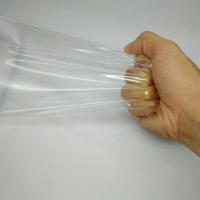 China Clear Glossy One Way Vision Film Anti-UV 300mic Waterproof Pvc Film for sale