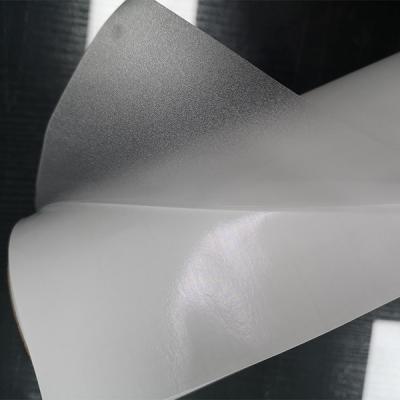 China ECO Printable Etched Glass Vinyl Decals 120 Mic UV Inks Frosted Glass Vinyl for sale