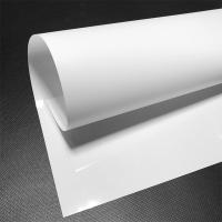 China Inkjet Printable Backlit Film No Glue White Large Format Pet Film Roll for sale