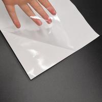 China UV Printer Static Cling Window Film 180mic No Glue Clear Removable Vinyl for sale