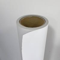 China Grey Glue Adhesive Sticker 180mic Polypropylene Self Adhesive Vinyl Film for sale