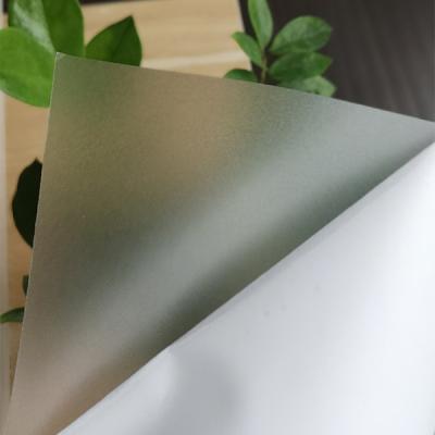 China Bubble Free PVC Vinyl Window Graphics Privacy Waterproof Frosted Window Film for sale