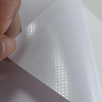 China PVC Printable Window Film Dot Self-Adhesive White Interior Window Film for sale