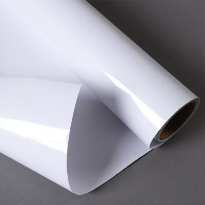 China Non-Printable Polymeric 60mic Matte Laminating Film Roll Clear Glossy for sale