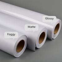 China Non-Printable Polymeric 60mic Matte Laminating Film Roll Clear Glossy for sale