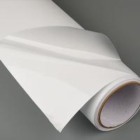 China Polymeric Cold Laminating Film 80mic Clear Glossy PVC Matte Laminating Film Roll for sale