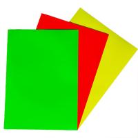 China Matte PVC Removable Adhesive Film Outdoor Fluorescent Neon Green Permanent Vinyl for sale