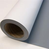 China 300 Micron Block-Out Polyester Roll Up Film Grey Pet Transparent Self Adhesive Film for sale