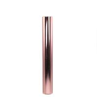 China Waterproof Latex Shiny Rose Gold Vinyl Sticker Advertising Polymeric Vinyl Sticker for sale