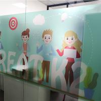 China Etched Glass Vinyl, Privacy Film Sticker Decal Material, Printable for sale