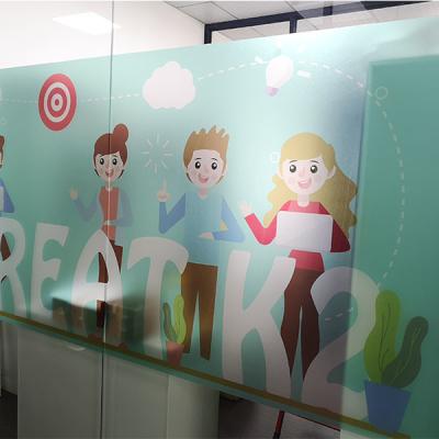 China Etched Glass Vinyl, Privacy Film Sticker Decal Material, Printable for sale