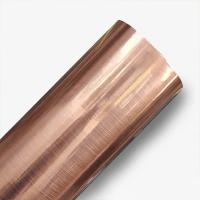 China Brushed Rose Gold Vinyl, Manufacturer for sale