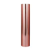 China Rose Gold Vinyl, Permanent Metallic Mirror Roll, Manufacturer for sale