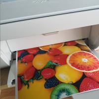 China Advertising Permanent Inkjet Printable Adhesive Vinyl Permanent Aqueous for sale