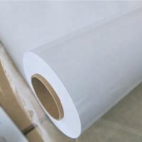 China Self Adhesive Glossy Vinyl Wall Wrap 100mic 30N/Inch Wall Graphics Vinyl for sale