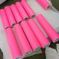 China Neon Pink Vinyl, Permanent Self-Adhesive for sale