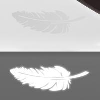 China Large PET Polyester Adhesive Film PE Coating Reflective Sign Graphics for sale