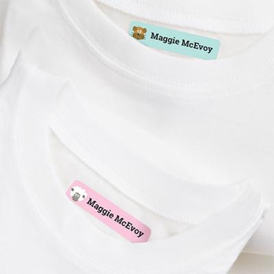 China Stick On Name Labels For Clothes, Or Clothing, Self-Adhesive Stick-On, Clothing, And Printable Roll for sale