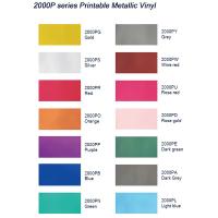 China Monomeric Calendered Adhesive Color Craft Vinyl Sign Making Metallic Craft Film for sale