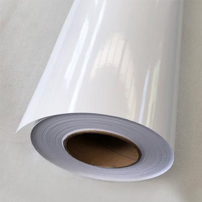 China Self Adhesive Double PE Printable Adhesive Vinyl Monomeric LaTeX for sale