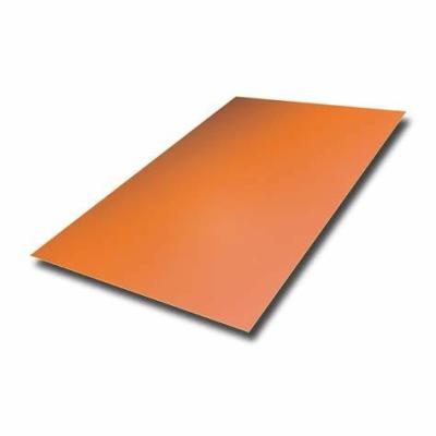 China Mirror Copper Plate Sheet 0.5-120mm Thick 1m 2m 3m 6m Length ASTM B36 B194 for sale