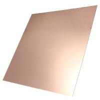 China H65 4x8 Copper Sheet 0.5mm Thickness With Mill Sand Blast Surface for sale