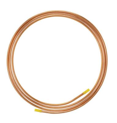 China ASTM B88 1/4 Inch Copper Pipe Tube for Water Gas Medical Applications 6mm OD for sale