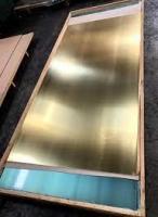 China ASTM B152M C1100 Brass Sheet Plate 0.5mm 0.8mm Thick for Industrial Use for sale
