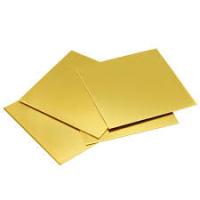 China H62 H65 Brass Plate 5mm Thin Brass Sheet C67400 for Thermal Devices 2500mm Width for sale