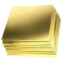 China 99.9% Purity Brass Sheet Plate C2720 3mm Thickness for Industrial Construction for sale
