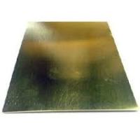 China ASTM Brass Thick Plate , Laser Cutting Brass Sheet SGS ISO Certificate for sale
