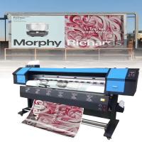 China Advertising Commercial Printer 2 Cabezal Xp600 Printhead for CMYK Flex Banner Indoor Outdoor Advertising Printing Machine for sale